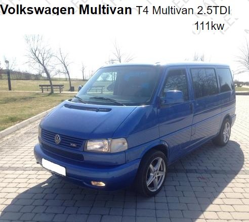 VW T4 Multivan 2.5 TDI 111 kW: Vaše recenze - Transporter T4 - VW Club ...